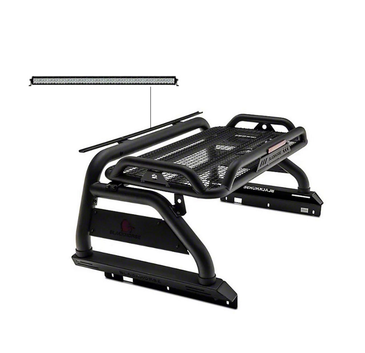 Colorado Atlas Roll Bar with 40-Inch LED Light Bar; Black (15-22 ...