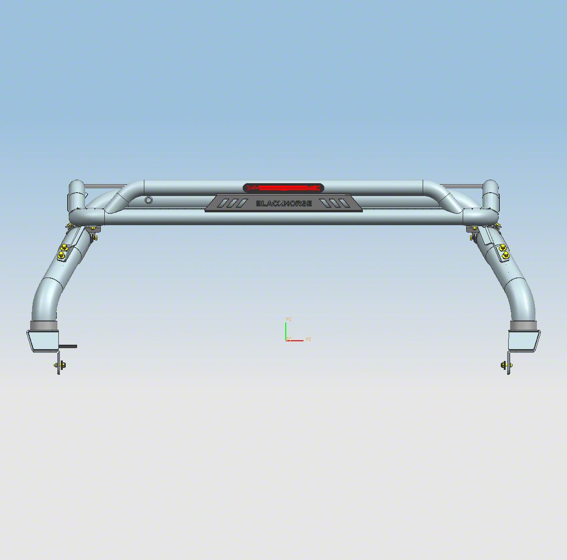 Colorado Atlas Roll Bar for Tonneau Cover; Black (15-22 Colorado ...
