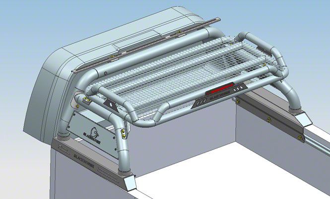 Colorado Atlas Roll Bar for Tonneau Cover; Black (15-22 Colorado ...