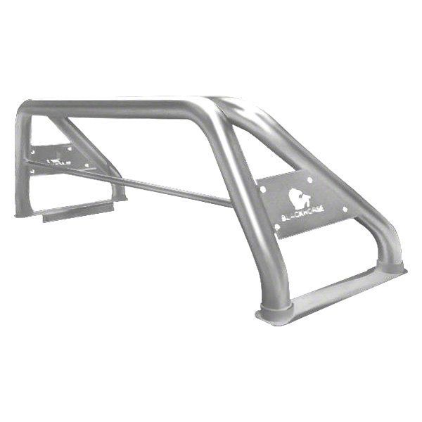 Colorado Classic Roll Bar with 7-Inch Black Round LED Lights; Stainless ...