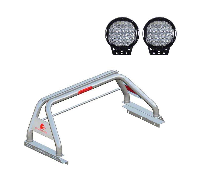 Colorado Classic Roll Bar for Tonneau Cover with 9-Inch Black Round ...