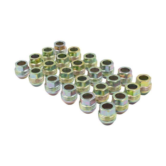 Colorado Dual External Thread Lug Nut Kit; 14mm x 1.5; Set of 24 (15-26 ...