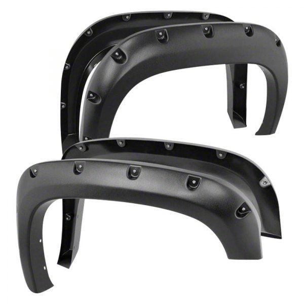 Colorado Fender Flares; Smooth Black (15-22 Colorado Crew Cab) - Free ...