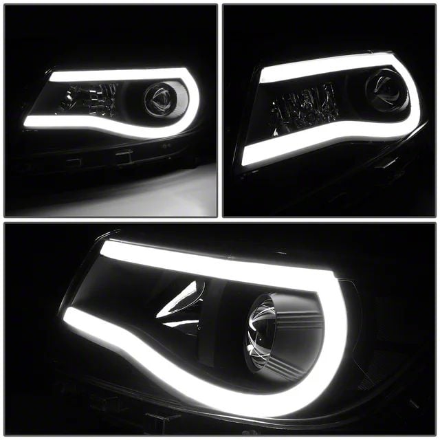 Colorado Full LED U-Tube DRL Projector Headlights with Clear Corners ...