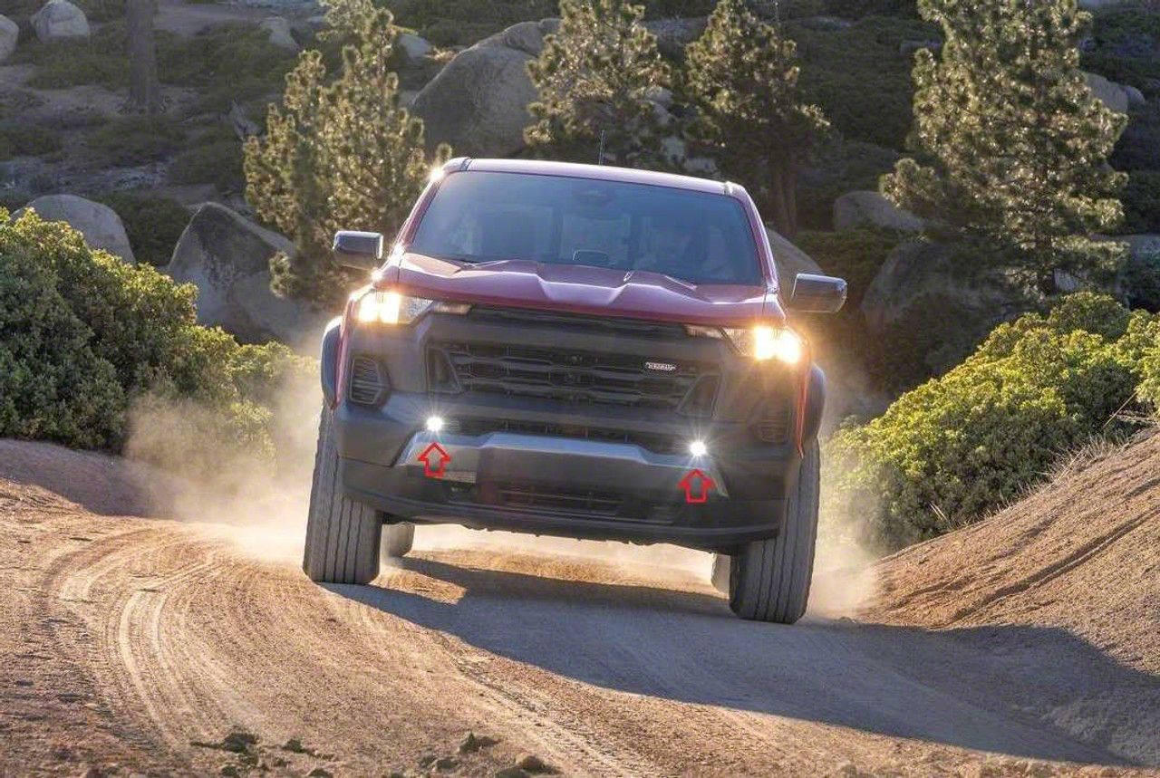 Colorado LED Halo Fog Lights (23-26 Colorado w/o Factory Fog Lights ...