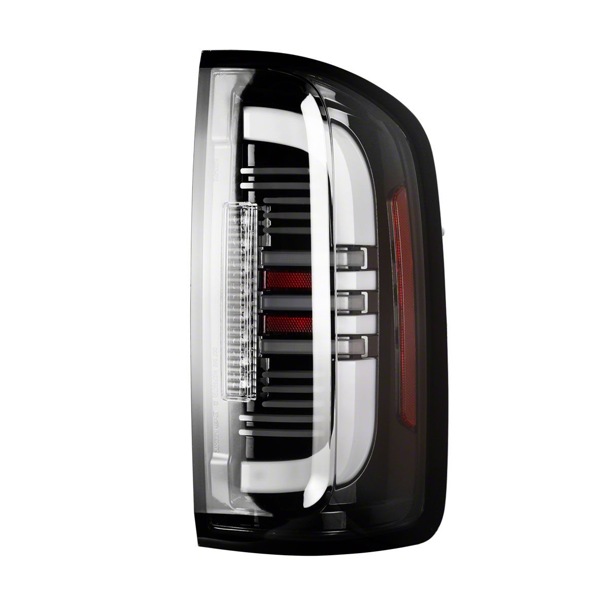 Colorado LED Tail Lights; Gloss Black Housing; Clear Lens (15-22 ...