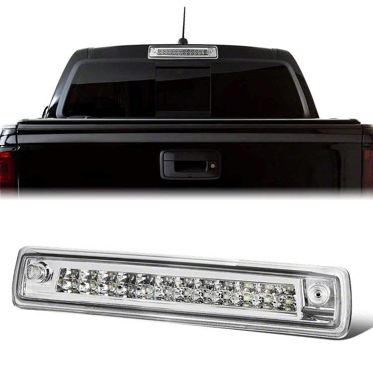 Colorado LED Third Brake Light; Chrome (15-18 Colorado) - Free Shipping