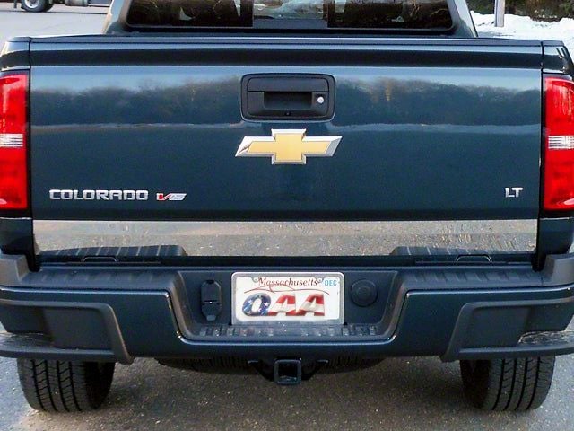 Colorado Rear Tailgate Accent Trim; Stainless Steel (15-22 Colorado ...
