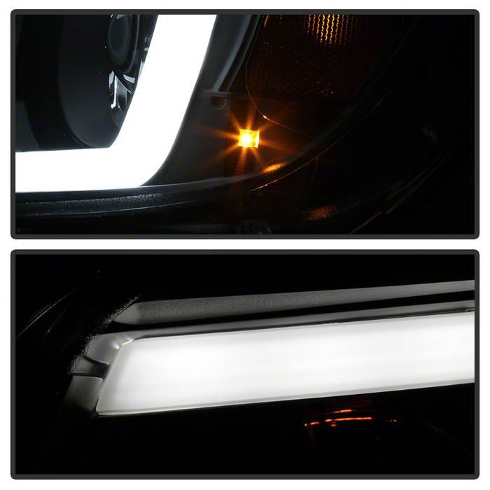Colorado Signature Series Light Bar DRL Projector Headlights; Black ...