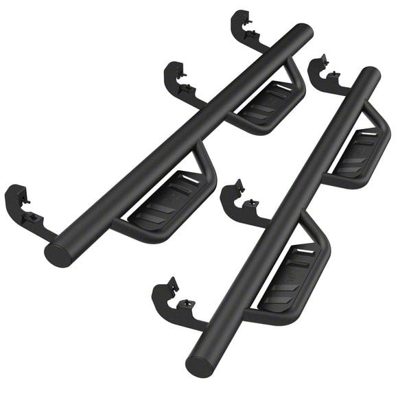 Colorado Tubular Style Drop Side Step Bars; Fine Textured Black (15-26 ...