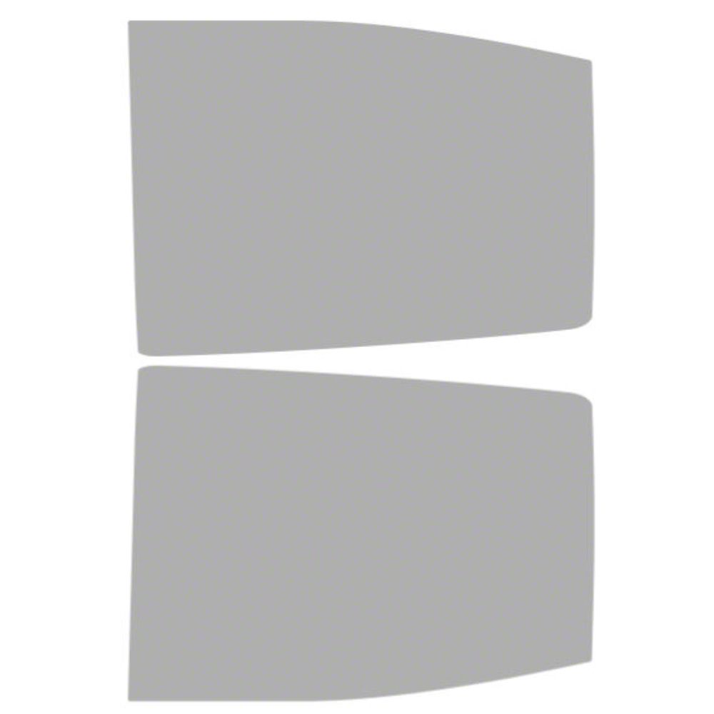 Colorado Window Tint Pre-Cut Kit; Rear Roll-Ups; 25% Medium (23-26 ...