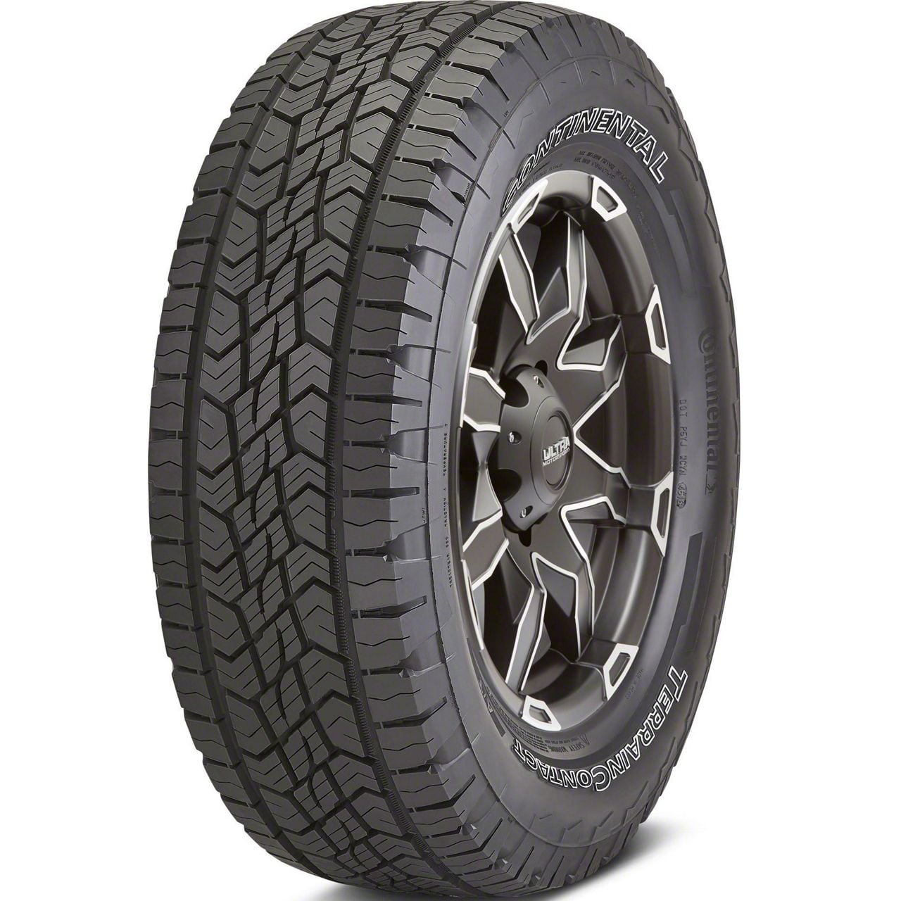 Continental F-150 Terrain Contact A/T Tire 15506670000 (33" - 285/70R17 ...