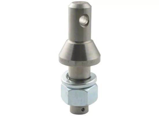 F-250 Super Duty 1-Inch Shank; Nickel-Plated Steel