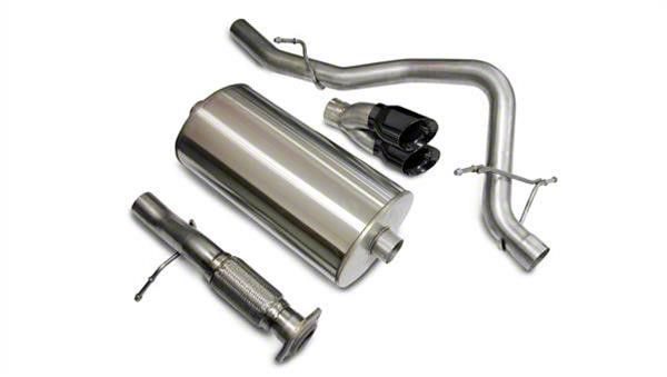 Corsa Performance Tahoe Sport Single Exhaust System with Black Tips ...