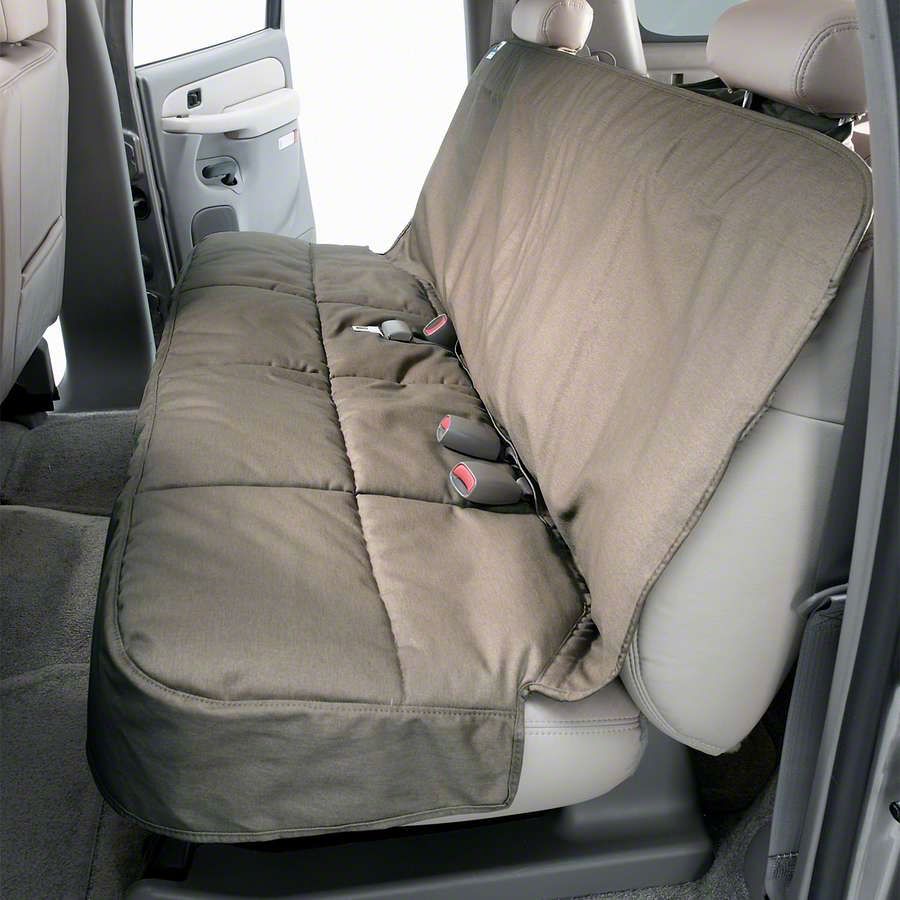 Covercraft Canine Covers Canyon Semi-Custom Rear Seat Protector; Taupe ...