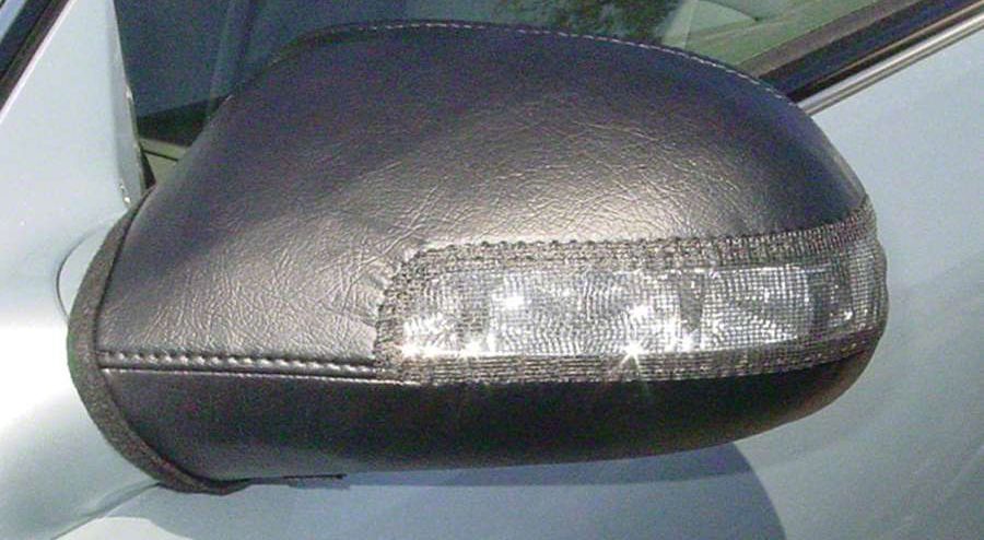 Covercraft Colgan Custom Sierra 2500 Mirror Bra; Black Crush BM3223BC ...