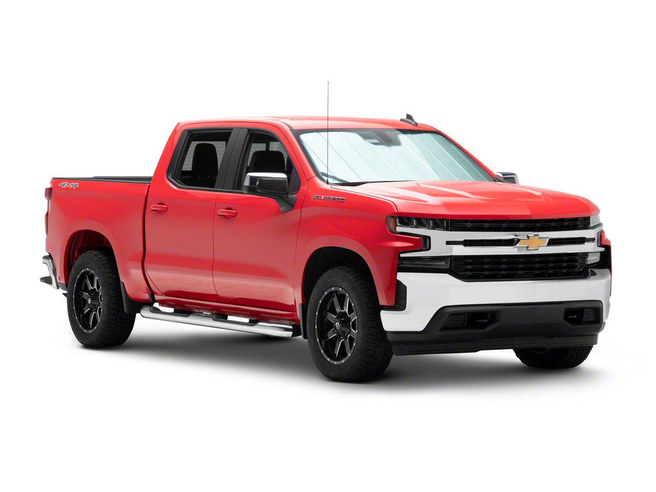 Covercraft UVS100 Heat Shield Silverado 1500 Custom Sunscreen; Silver ...