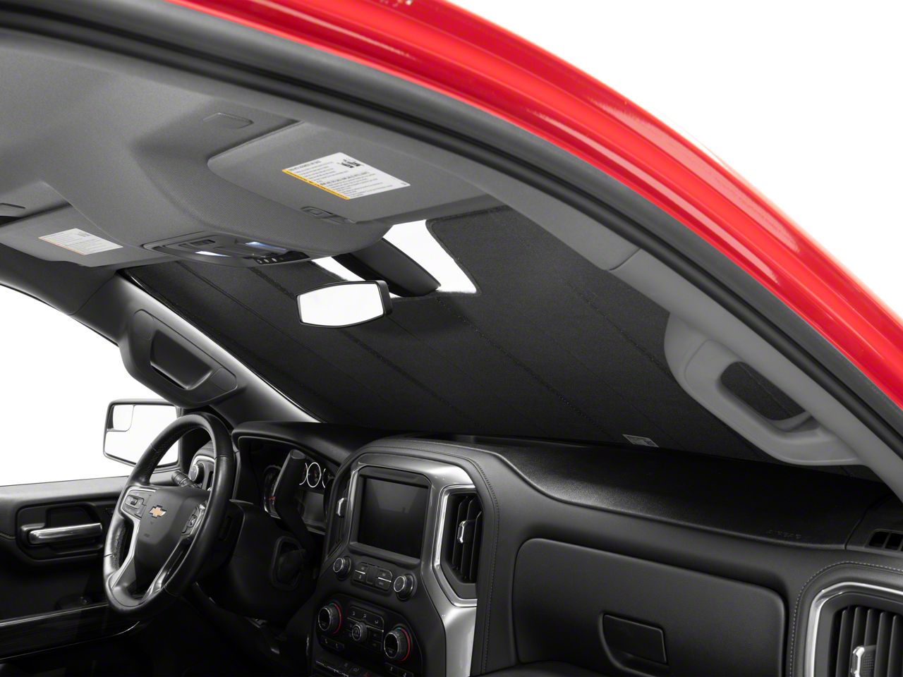 Covercraft UVS100 Heat Shield Silverado 1500 Custom Sunscreen; Silver ...