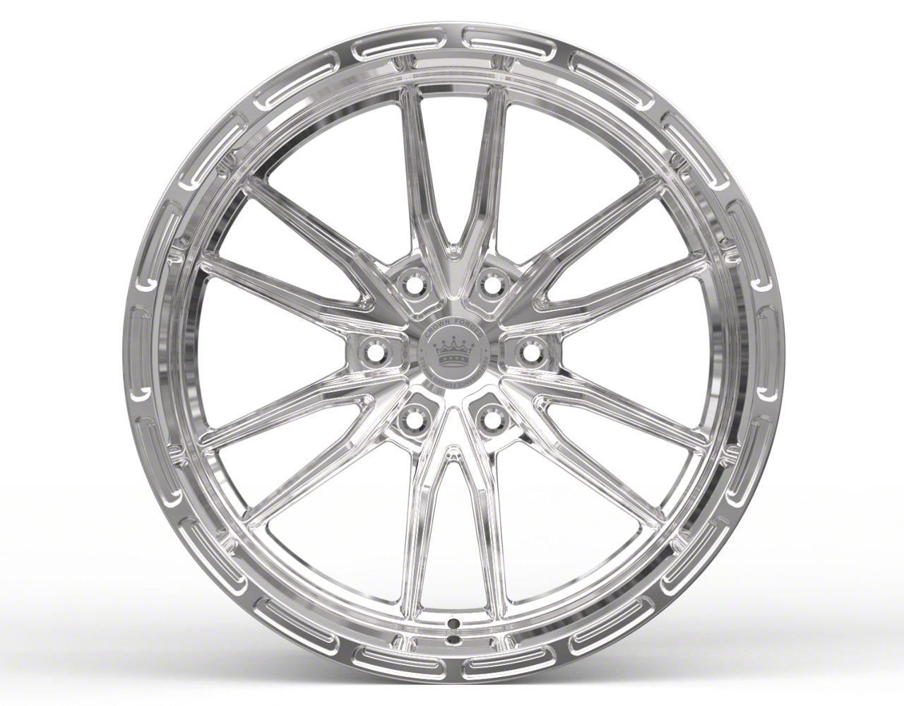 Crown Forged Wheels F-150 CF-OR1 Polished 6-Lug Wheel; 18x9; 1mm Offset ...