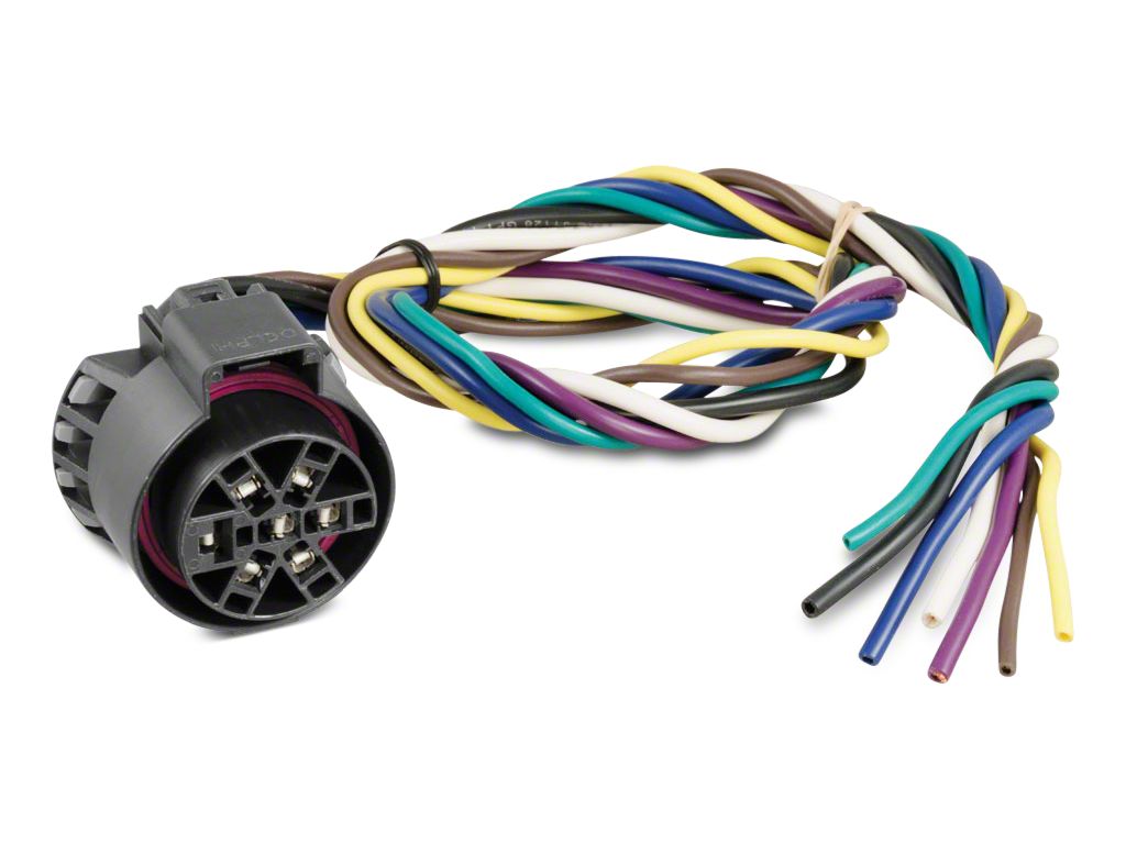 Silverado 1500 Replacement 7-Way USCAR Plug (99-26 Silverado 1500 ...