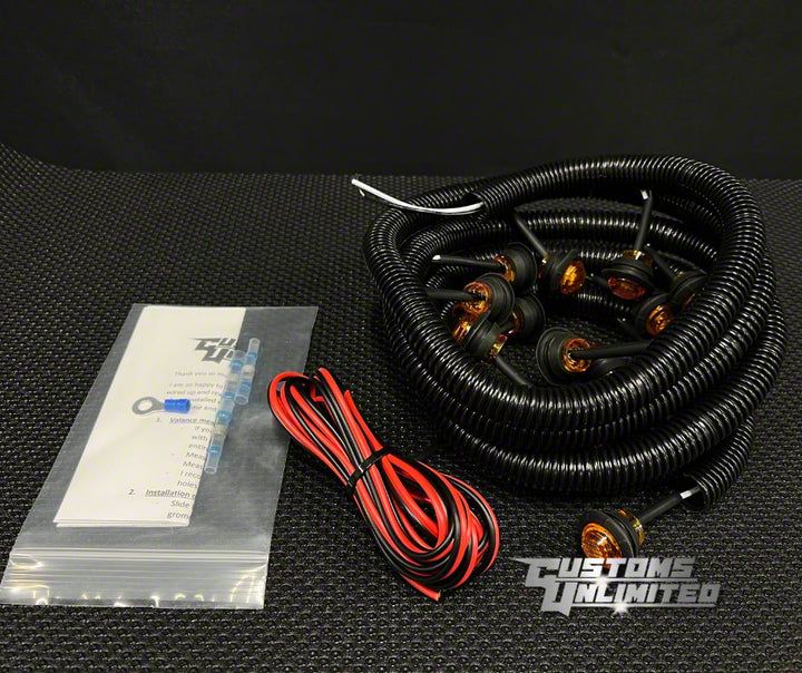Customs Unlimited F-250 Super Duty Valance Light Kit without Drill ...