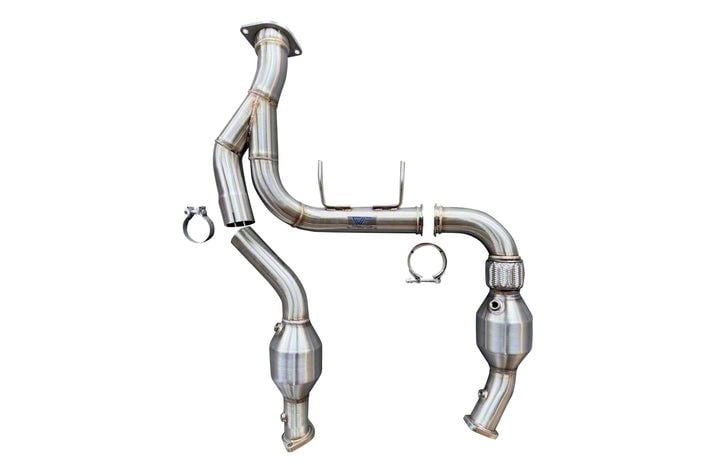 CVF F-150 Stainless Steel Catted Down-Pipes FF352124CDP-1 (21-23 3.5L ...