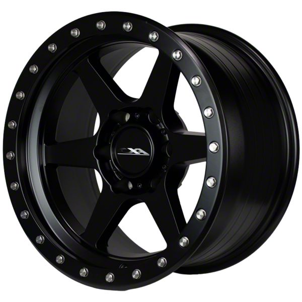 CXA Off Road Wheels Yukon TR2 SENTRY 6 Full Matte Black 6-Lug Wheel ...