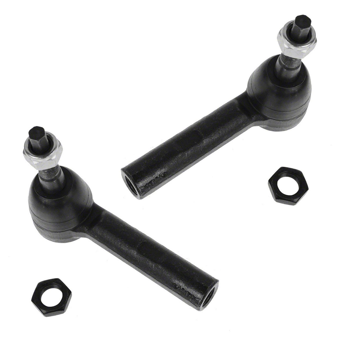 Dakota Front Inner and Outer Tie Rods with Steering Rack and Pinion ...