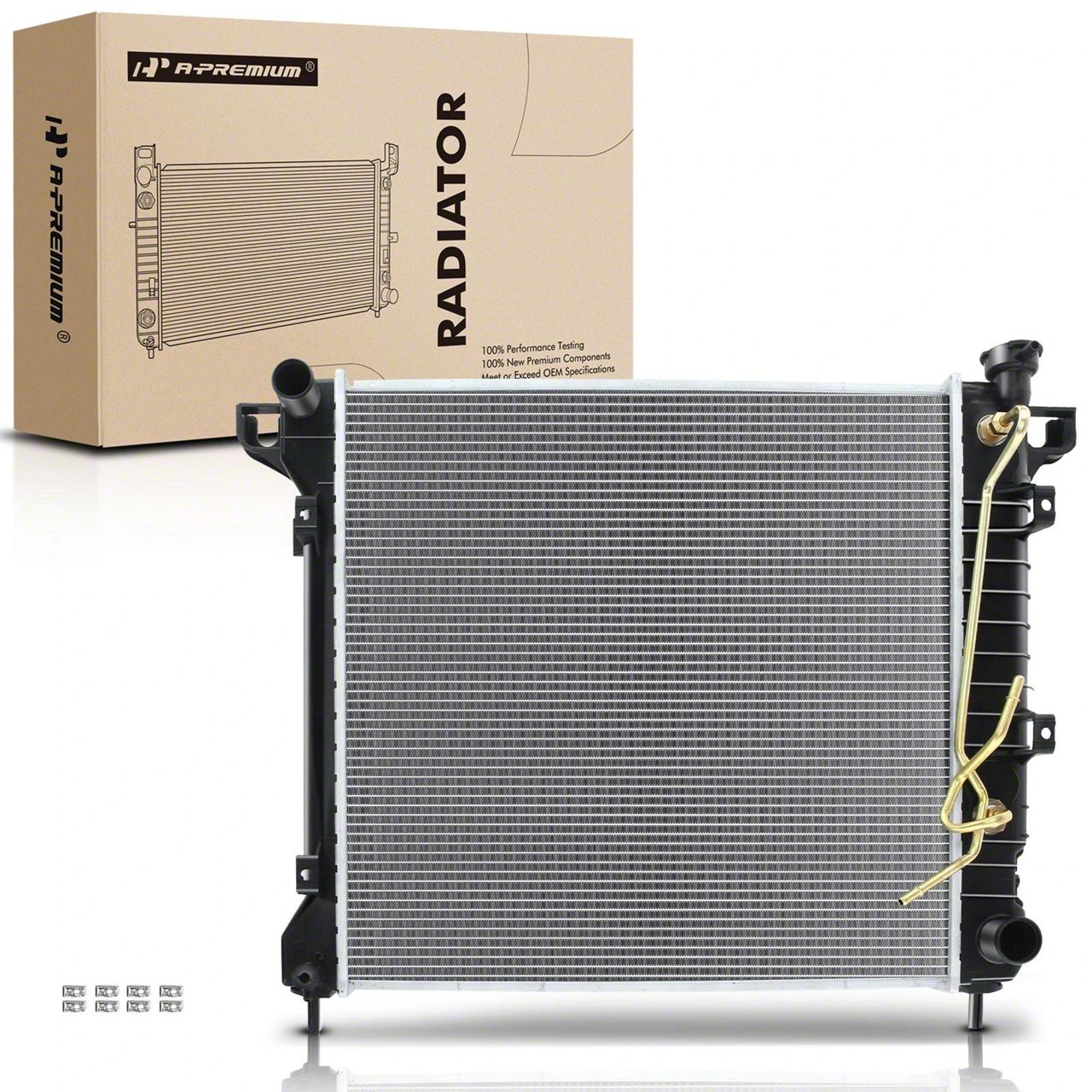 Dakota Radiator with Transmission Oil Cooler (97-99 Dakota w/ Automatic ...