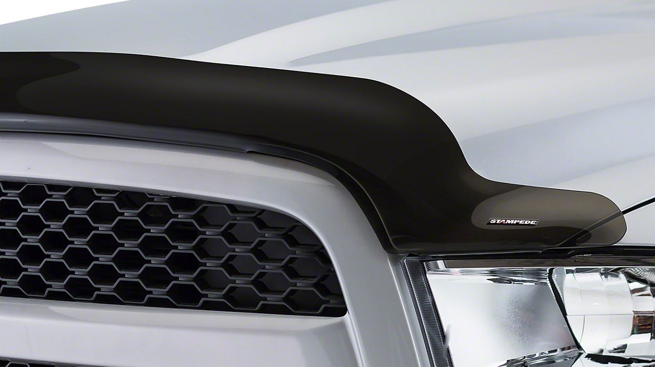 Dakota Vigilante Premium Hood Protector; Smoke (97-04 Dakota) - Free ...