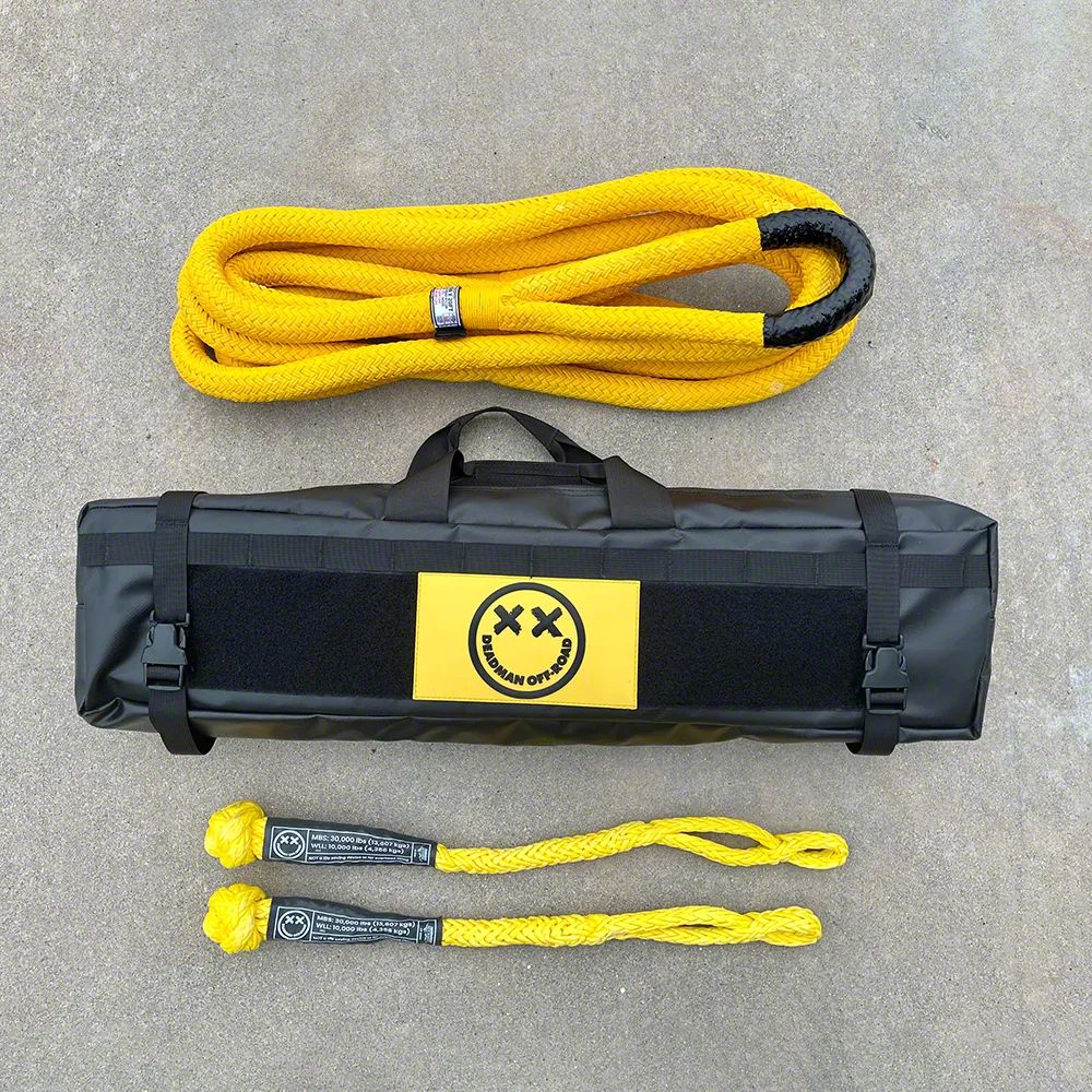 Deadman Off-Road Ranger The Deadman Stretchy Band Kinetic Recovery Rope ...