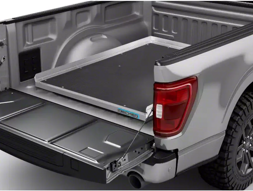 DECKED F-350 Super Duty CargoGlide Bed Slide; 100% Extension; 2,200 lb ...