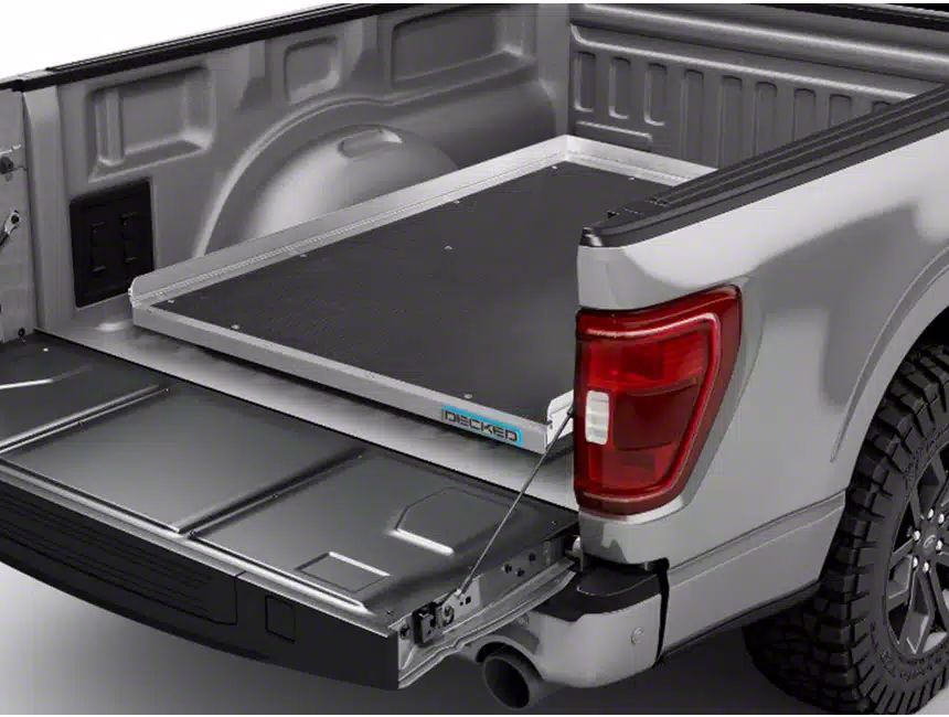 DECKED Silverado 2500 CargoGlide Bed Slide; 100% Extension; 2,200 lb ...