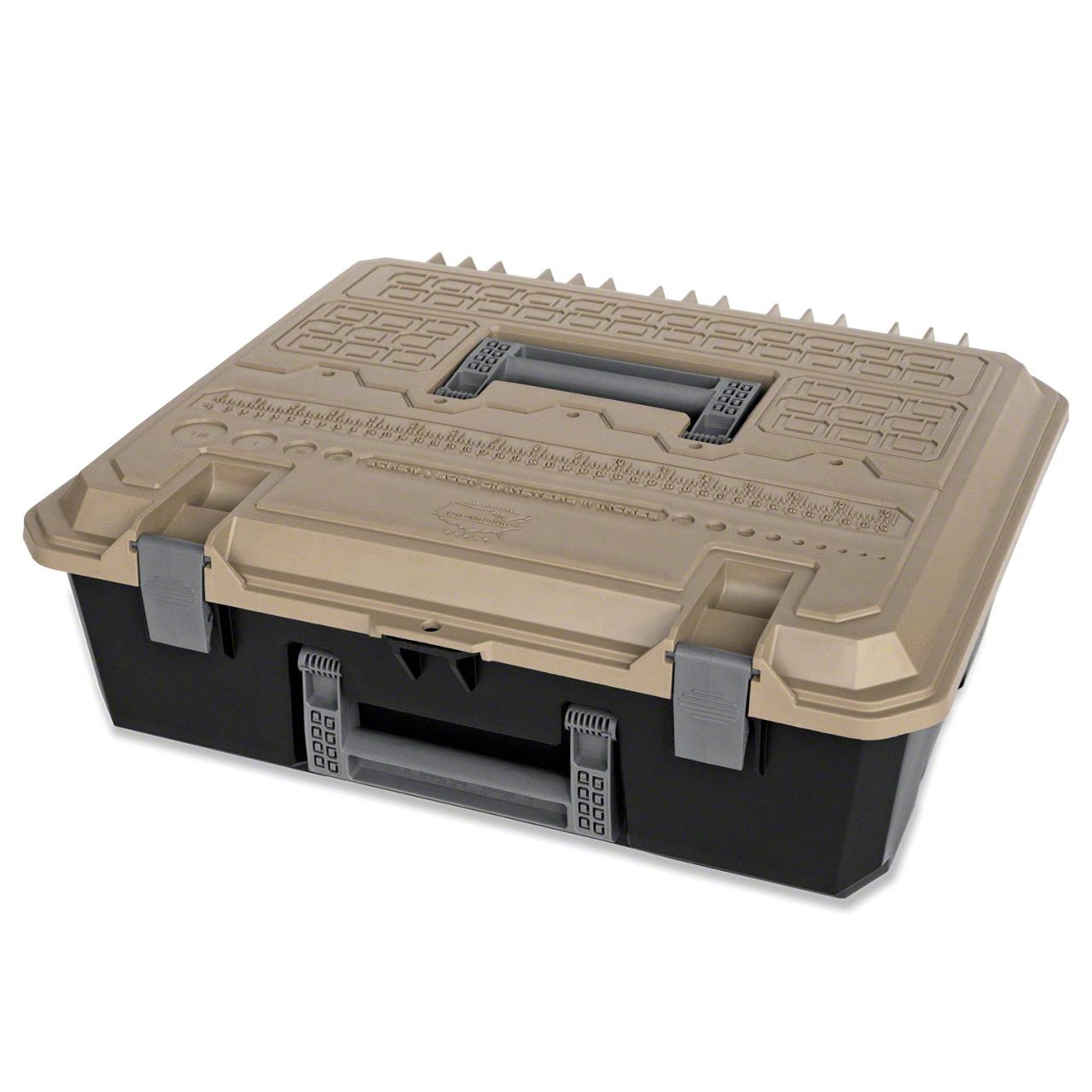 DECKED F-250 Super Duty D-Box Drawer Tool Box; Desert Tan Lid AD5-DTAN ...