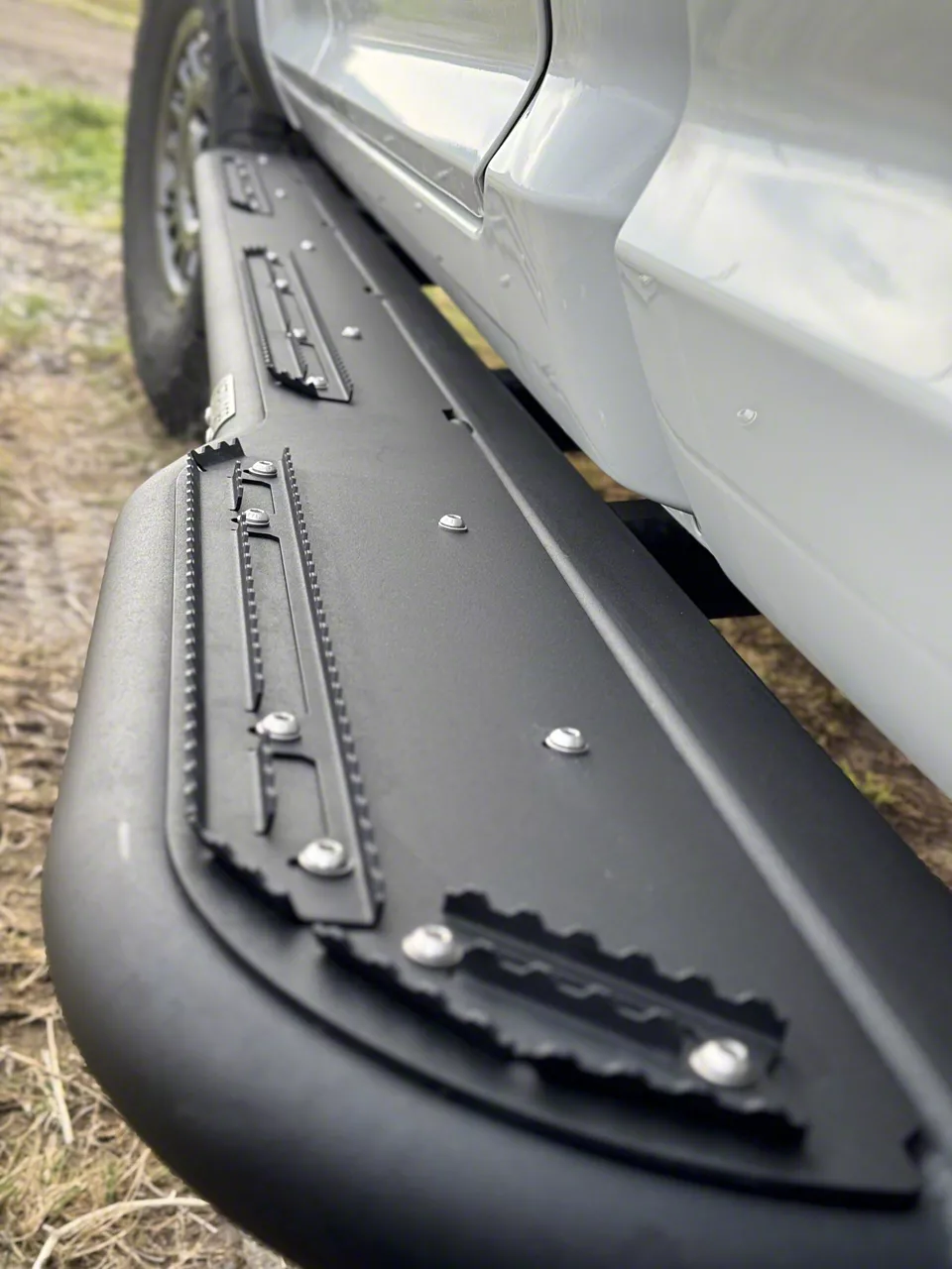 Dethloff MFG. RAM 3500 XHD Rock Sliders with TerraCleat System and Top ...