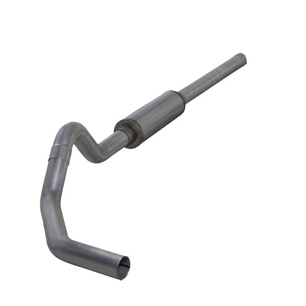 RAM 2500 4-Inch Stainless Steel Single Exhaust System; Side Exit (04.5 ...