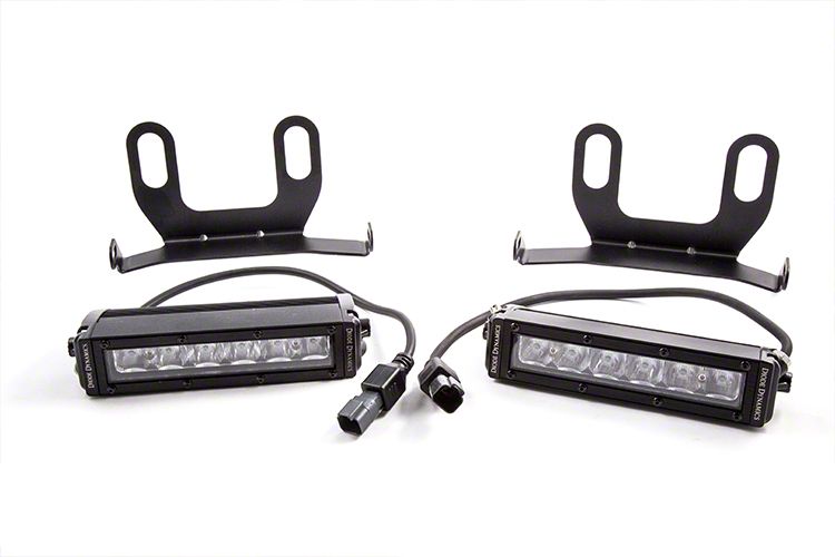 Diode Dynamics RAM 1500 White LED DOT/SAE Light Bar Kit - Wide Beam ...