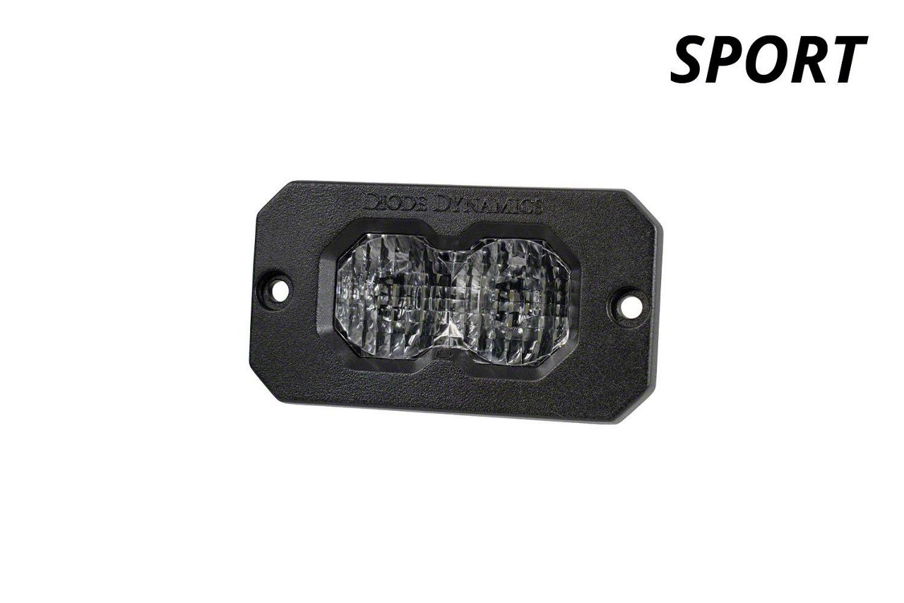 Diode Dynamics RAM 2500 Stage Series C2 2.0 Sport Flush Mount LED Pod ...