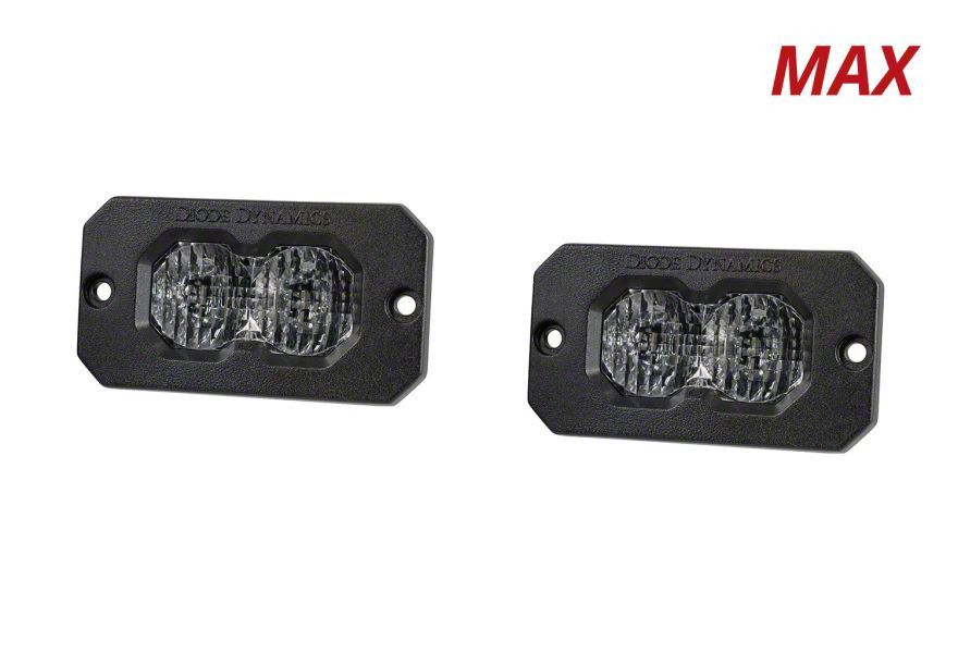 Diode Dynamics Sierra 3500 Stage Series C2 2.0 Max Flush Mount LED Pod ...