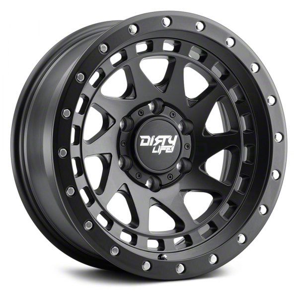 Dirty Life F-150 Enigma Pro Matte Black 6-Lug Wheel; 17x9; -12mm Offset ...