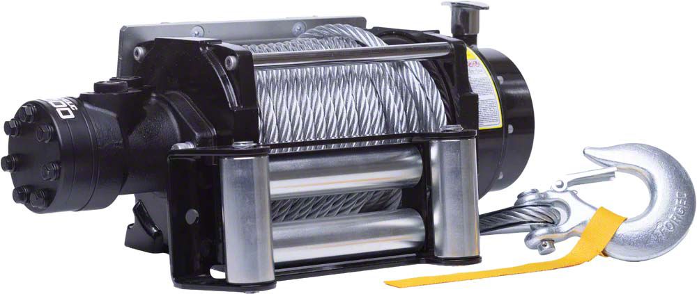 DK2 F-250 Super Duty 20,000 lb. Hydraulic Winch with Steel Cable ...