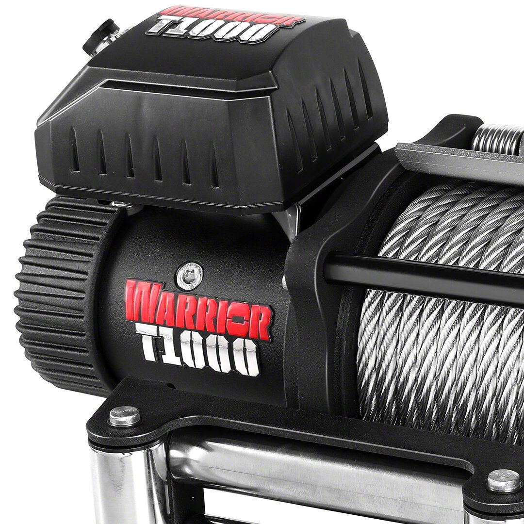 DK2 Tahoe 10,000 lb. Warrior T1000 Series Winch with Steel Cable T1000 ...