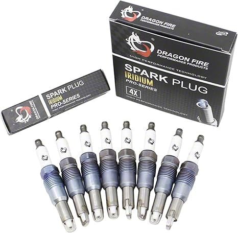 Dragon Fire Performance F-150 Iridium Spark Plugs DFSP1004x8 (04-08 V8 F-150) - Free Shipping