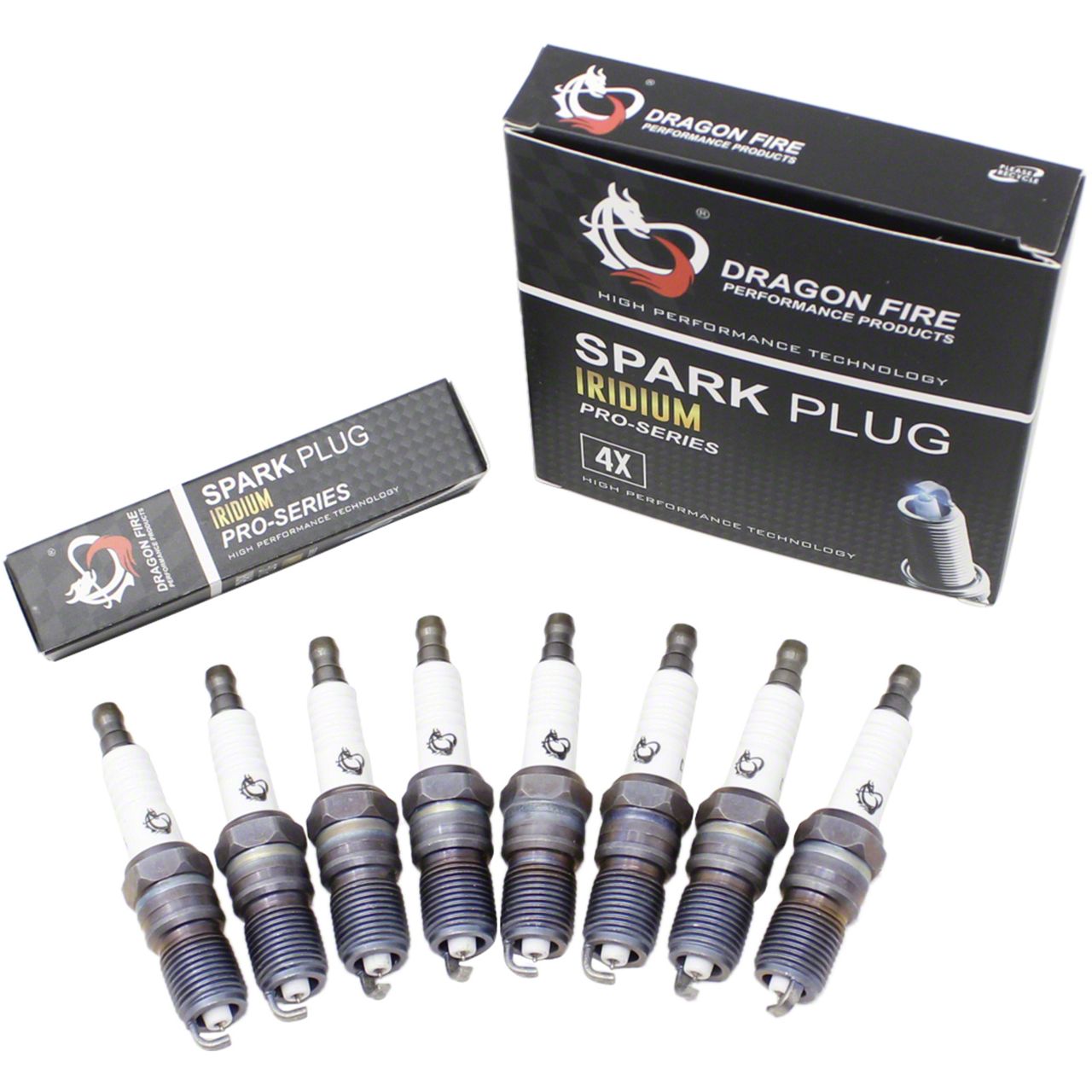 Dragon Fire Performance F-150 Iridium Spark Plugs DFSP1005x8 (97-03 5.4L F-150) - Free Shipping