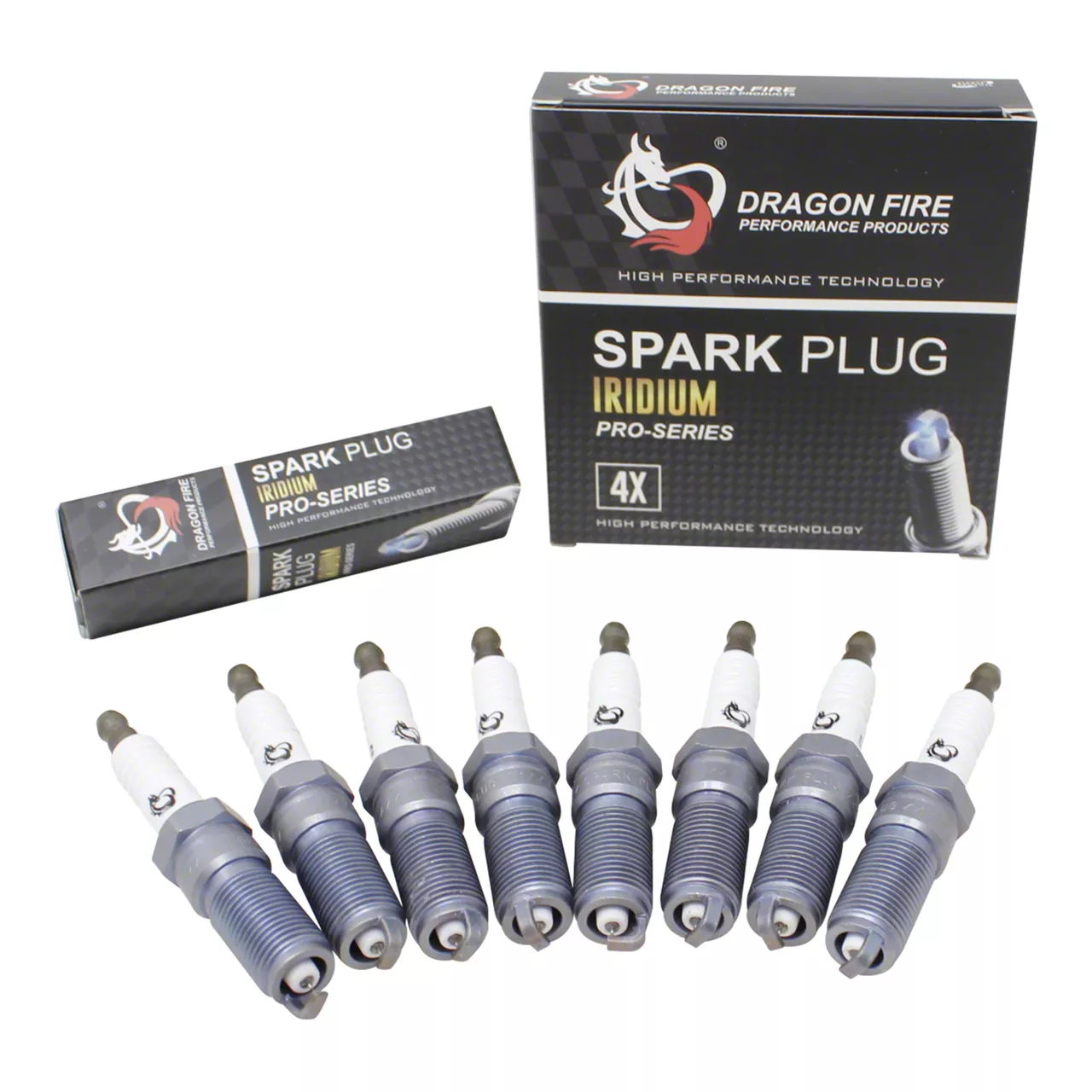 Dragon Fire Performance F-150 Iridium Spark Plugs DFSP1012x8 (11-17 5.0L F-150) - Free Shipping