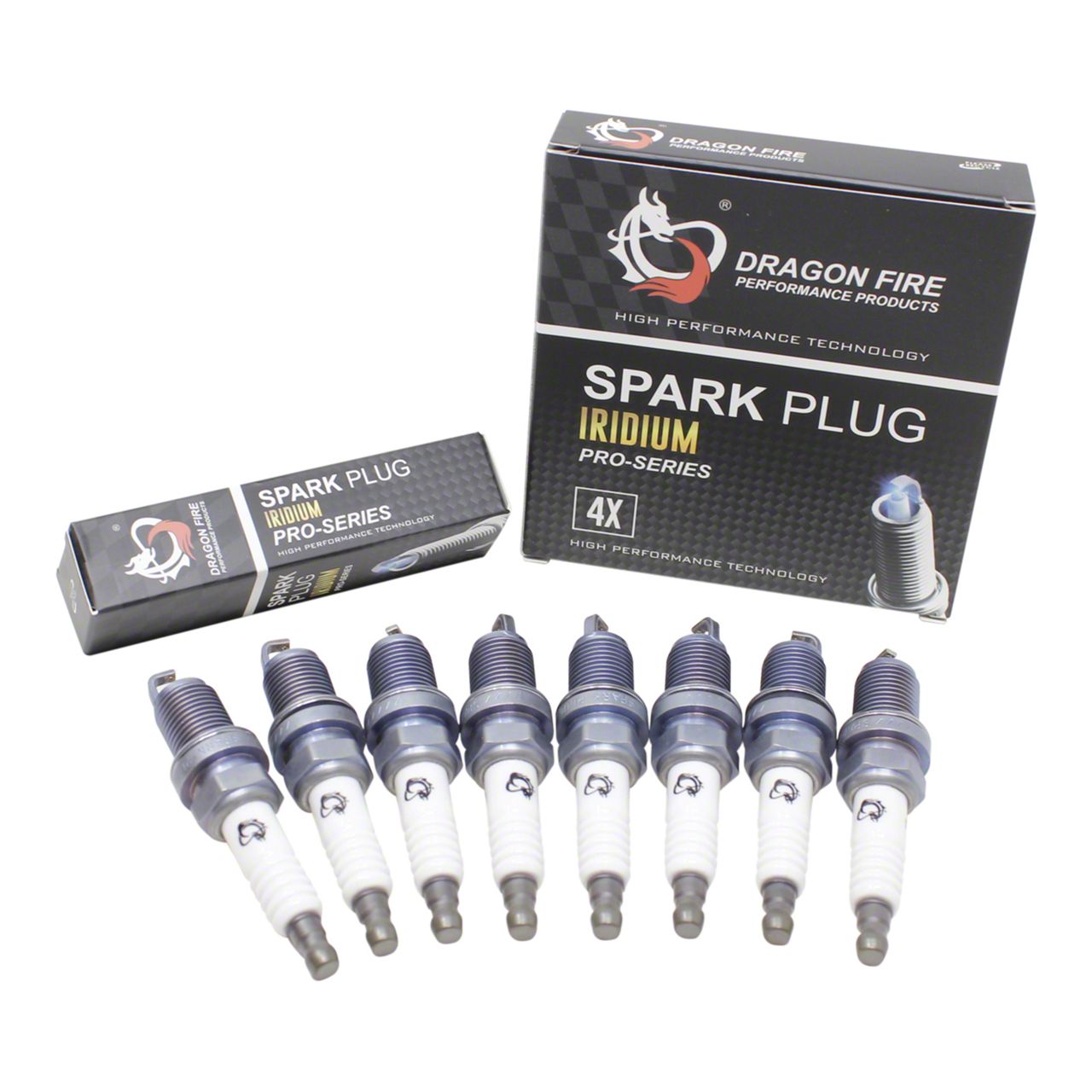 Dragon Fire Performance RAM 1500 Iridium Spark Plugs DFSP1014x8 (02-07 4.7L RAM 1500) - Free ...