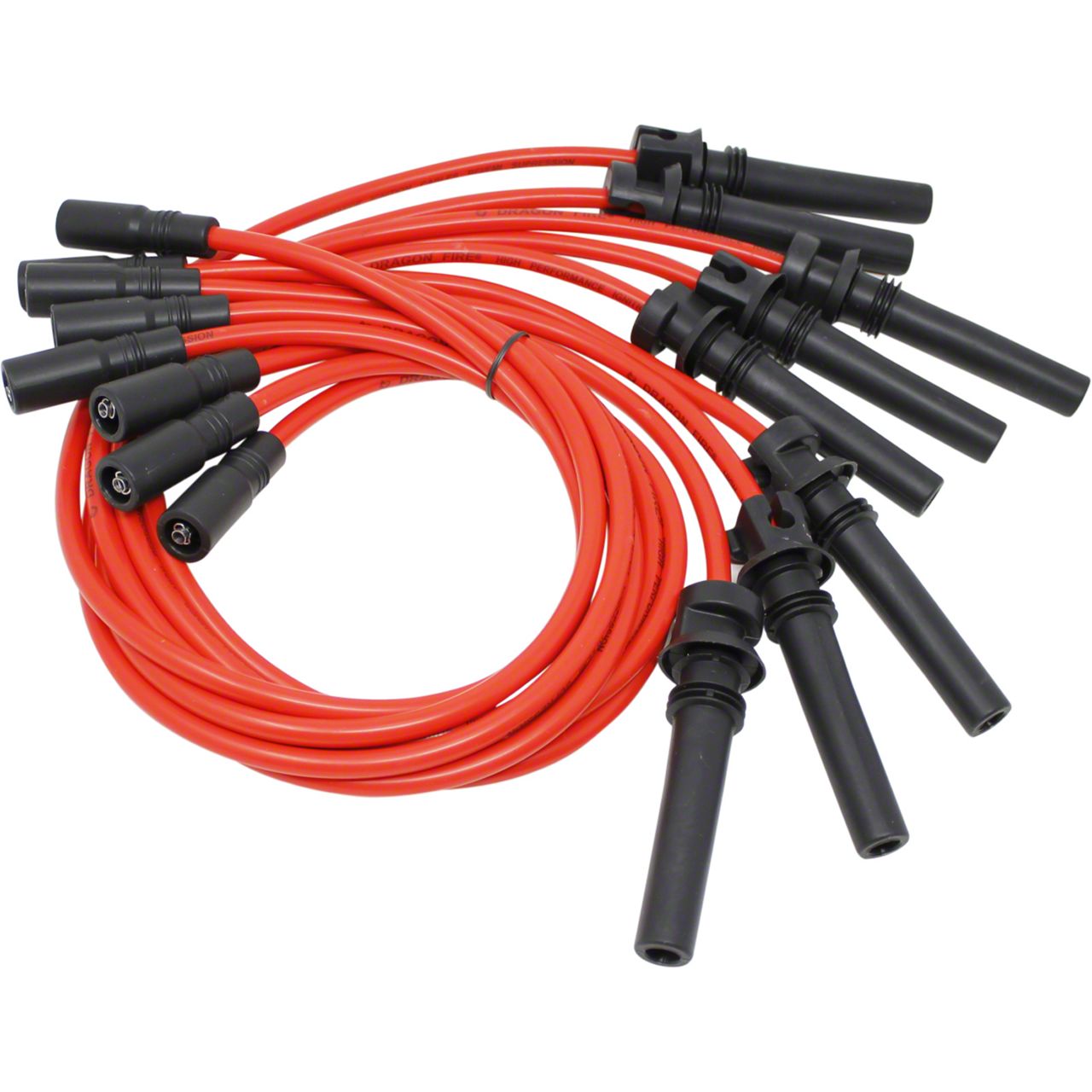 Dragon Fire Performance RAM 2500 Spark Plug Wires; Red PWJ274 (03-05 5 ...
