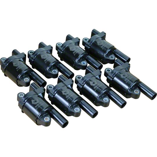Dragon Fire Performance Sierra 1500 Ignition Coil Packs; Black DFC1028-8 (14-18 V8 Sierra 1500 w ...