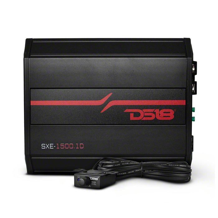 DS18 RAM 1500 SXE Class D 1-Channel Amplifier; 500 Watts; Red SXE-1500 ...
