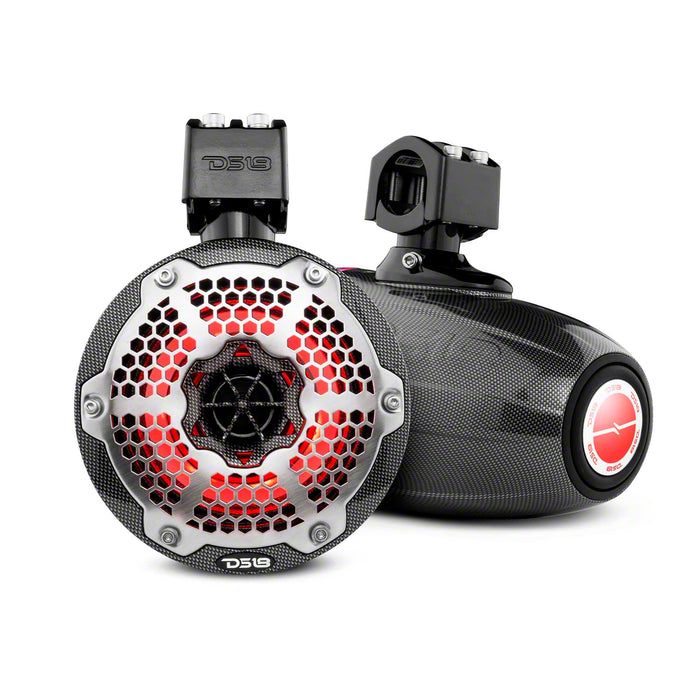 DS18 RAM 3500 NXL 8-Inch Neodymium Marine and Powersports Towers with ...